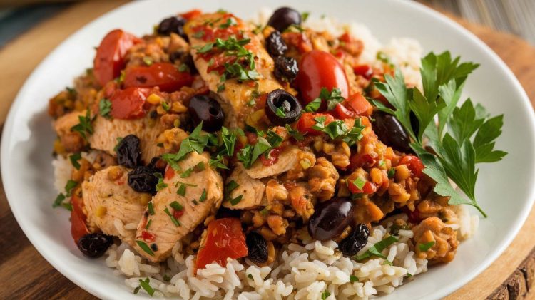 Cuban-Style Chicken Picadillo Recipe - murielandmain.com